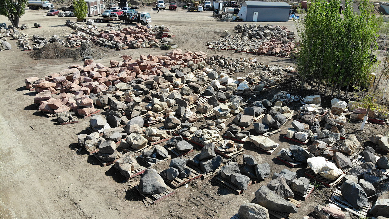 Large Landscape Boulders and Rocks in Boise