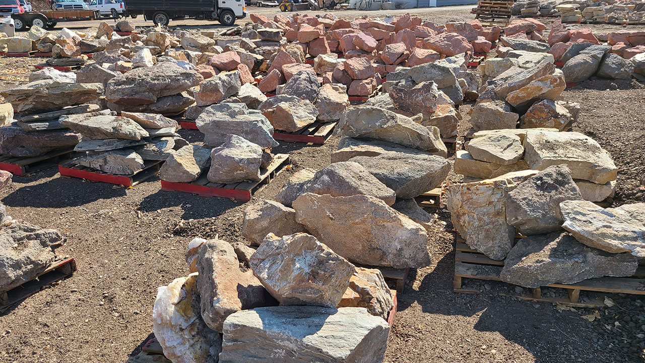Large Landscape Boulders and Rocks in Boise