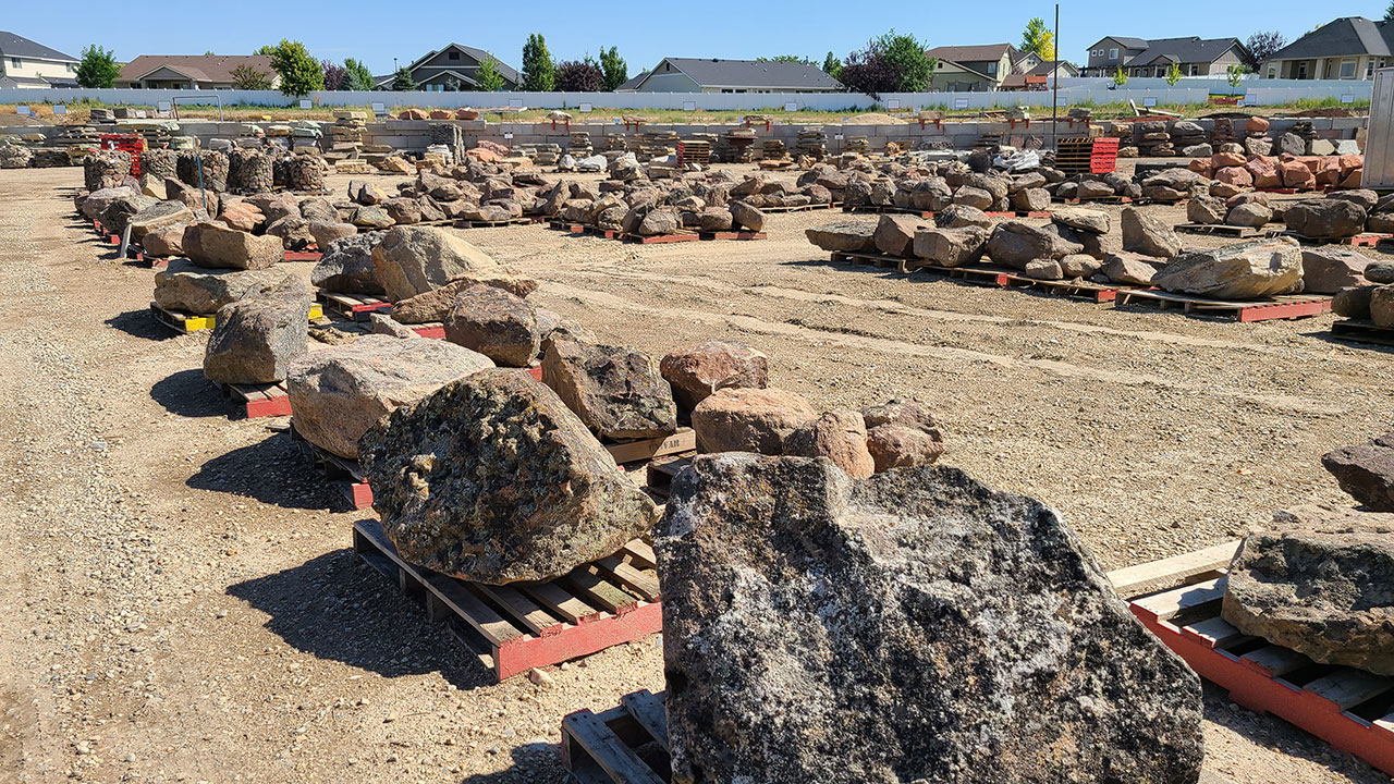 Large Landscape Boulders and Rocks in Boise